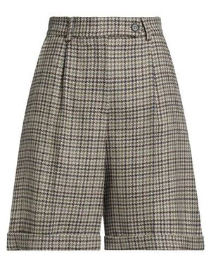 Antonelli Firenze Shorts & Bermuda Shorts Size Virgin Wool - Beige