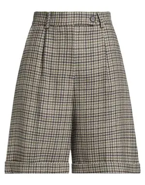 Antonelli Firenze Virgin Wool Houndstooth Shorts