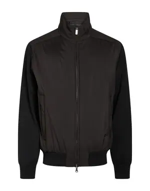 Paul & Shark Virgin Wool Polyester Jacket - Black