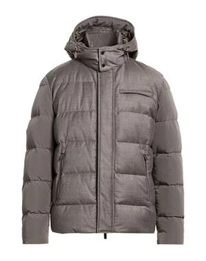 Paul & Shark Puffer Size Virgin Wool, Silk - Grey