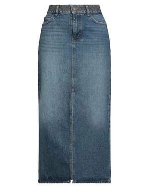 Ba&sh Denim Skirt Size Cotton - Blue