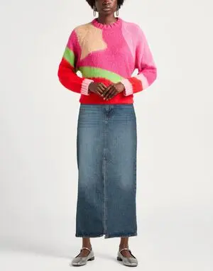 Ba&sh Denim Maxi Skirt