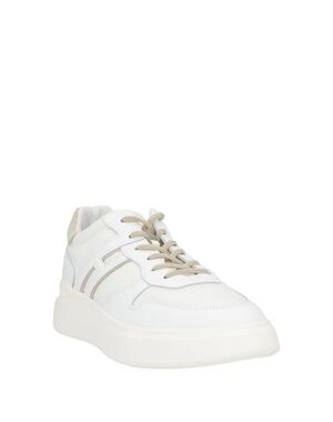 Hogan Leather And Technical Fabric Sneakers