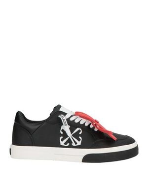 OFF-WHITE™ Leather Low-top Sneakers - Black