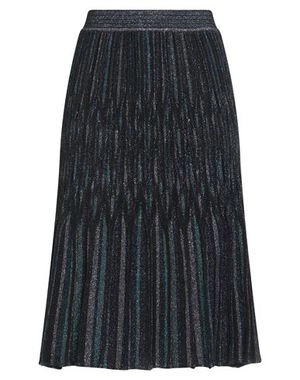 Missoni Midi Skirt Size Viscose, Metal Fiber, Polyester - Black