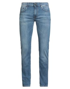 PT TORINO Jeans Size Cotton, Elastomultiester, Elastane - Blue