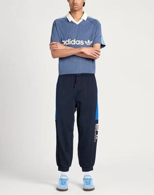 EA7 Pants Midnight Size Cotton, Elastane - Blue