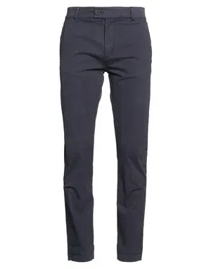CLARK Pants Ivory Size Cotton, Elastane - Blue
