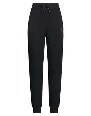 Armani Exchange Viscose Blend Track Pants - Black