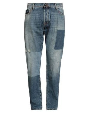 JACOB COHЁN Jeans Size Cotton, Elastane - Blue