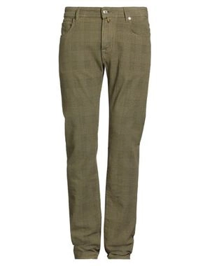 JACOB COHЁN Pants Size Cotton, Elastane - Green