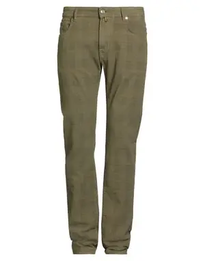 JACOB COHЁN Plaid Cotton Elastane Pants