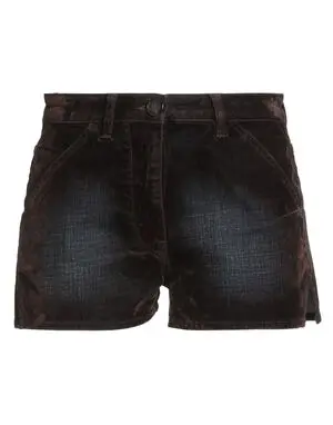 Pinko Flocked Denim Hot Pants