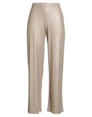 Majestic Filatures Linen & Elastane Wide-leg Pants - Sand