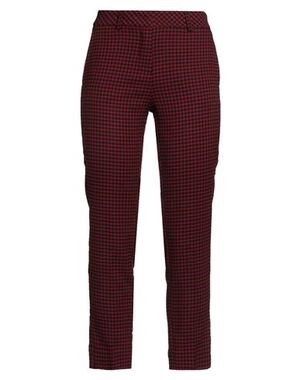 SIMONA CORSELLINI Pants Size Viscose, Polyester, Elastane - Red