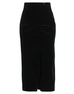 Armani Exchange Velvet Pencil Midi Skirt