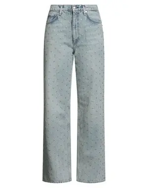 Rag & Bone Embellished Straight-leg Denim Jeans