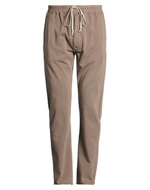 Rick Owens Pants Taupe Size Cotton - Grey