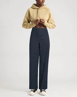 Rag & Bone Linen, Rayon, And Elastane Wide-leg Pants - Blue