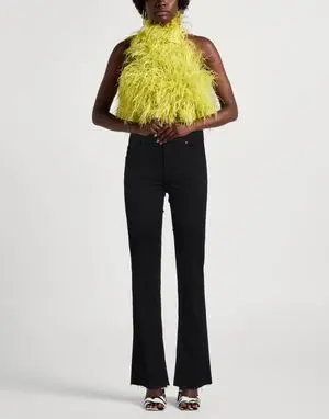 7 For All Mankind Cotton, Lyocell, Polyester, Viscose, And Elastane Bootcut Pants