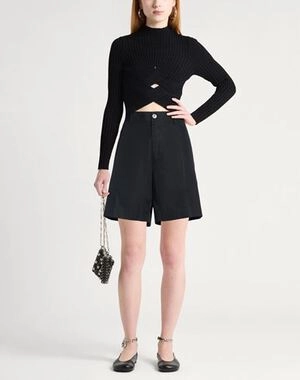 Dsquared2 Cotton Poplin High-waisted Shorts