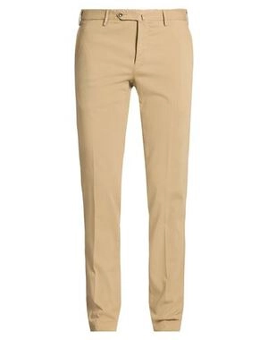 PT TORINO Moleskin Stretch Cotton Trousers - Camel