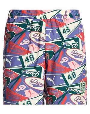 PUMA Shorts & Bermuda Shorts Size Polyester - Purple