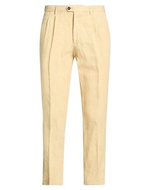 DRUMOHR Pants Pastel Size Linen - Yellow