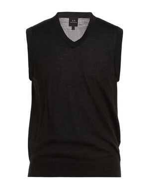Armani Exchange Sweater Size Acrylic, Virgin Wool - Black