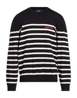 Dsquared2 Sweater Ivory Size Wool - Blue