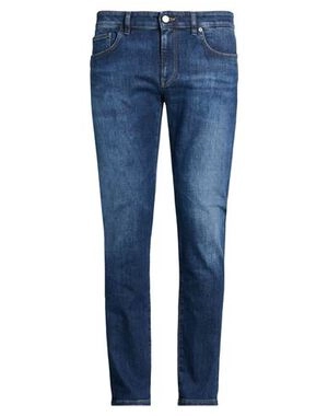 PT TORINO Jeans Size Cotton, Elastane - Blue