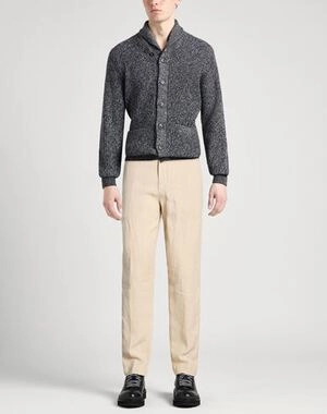 120% Lino Linen Tapered Leg Trousers - Beige