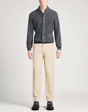 120% Lino Linen Tapered Leg Trousers - Beige