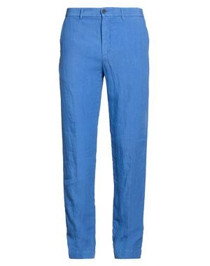 120% Lino Pants Size Linen - Blue