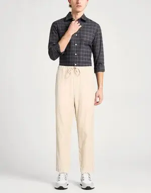 120% Lino Linen Tapered Leg Trousers