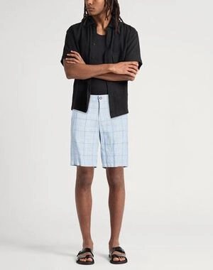 Paul & Shark Linen Glen Plaid Shorts