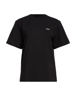 ROTATE BY BIRGER CHRISTENSEN Organic Cotton Oversized T-shirt - Black