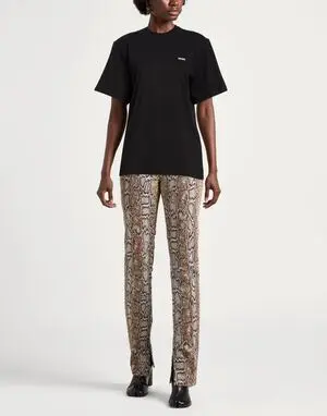 ROTATE BY BIRGER CHRISTENSEN Organic Cotton Oversized T-shirt - Black