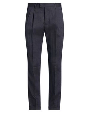 PT TORINO Pants Midnight Size Linen - Blue