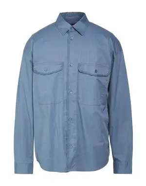 Armani Exchange Shirt Size Cotton - Slate Blue