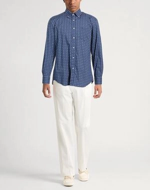 Paul & Shark Shirt Midnight Size Cotton, Elastane
