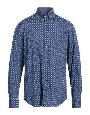 Paul & Shark Shirt Midnight Size Cotton, Elastane