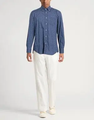 Paul & Shark Shirt Midnight Size Cotton, Elastane
