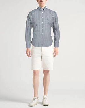 Brioni Shirt Size Cotton - Blue