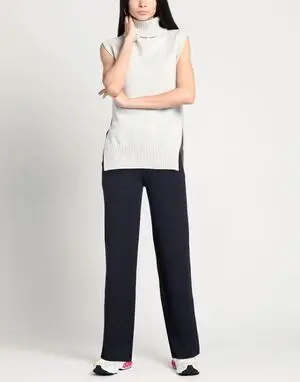 ROBERTO COLLINA Boiled Wool High-waisted Pants