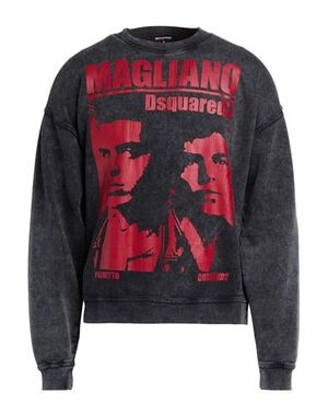 Dsquared2 Sweatshirt Charcoal Size Cotton - Grey