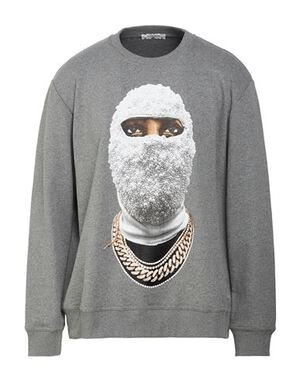 IH NOM UH NIT Sweatshirt Size Cotton - Grey