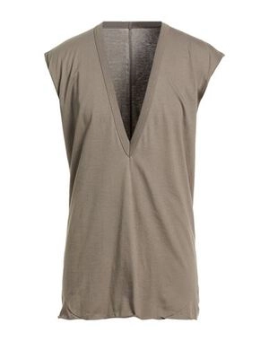 Rick Owens T-shirt Charcoal Size Wool, Polyester - Grey
