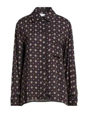 KAOS Shirt With Multicolor Print And Classic Collar