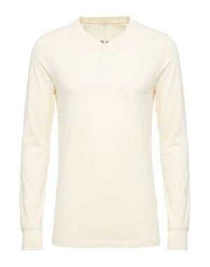 Rick Owens Long Sleeve V-neck T-shirt - White